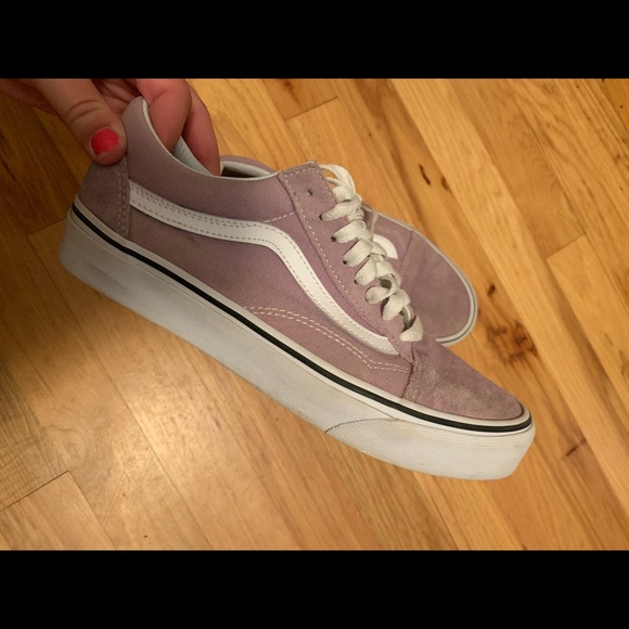 Vans | Shoes | Lavender Old Skool Style Vans | Poshmark
